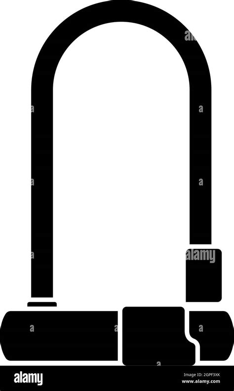 Bike Lock Icon Stock Vector Image And Art Alamy