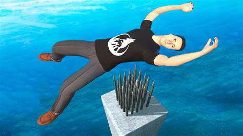 Euphoria Ragdoll Physics Satisfying Epic Npc Falls Compilation 32 Youtube