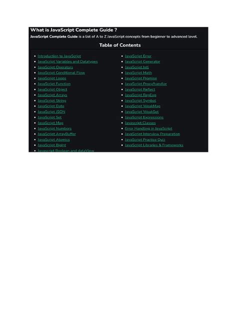 Js Syllabus Pdf