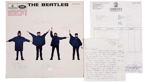 Rare Album Signed By The Beatles Sells For £10000 At Auction Bbc News