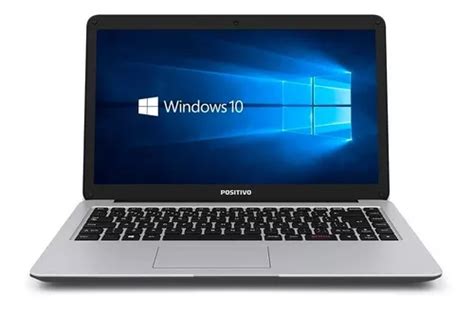 Notebook Positivo Intel Dual Core 1 10ghz 4gb 500gb 14 Parcelamento Sem Juros