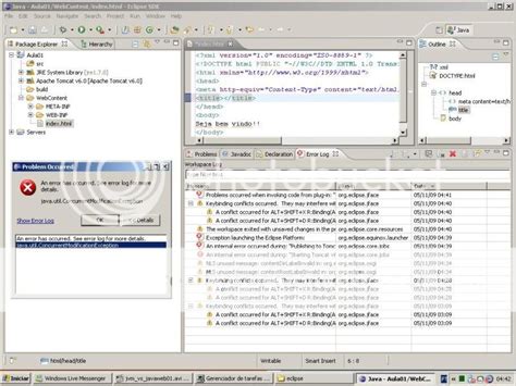 Erro Eclipse SDK Travando No Windows RESOLVIDO Java GUJ