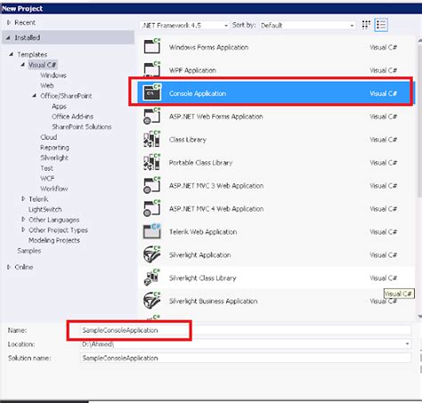 Creating Console Application Using Client Side Object Model Csom