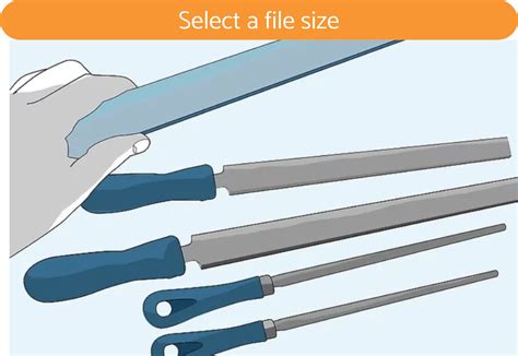 Hand File Tool Diagram