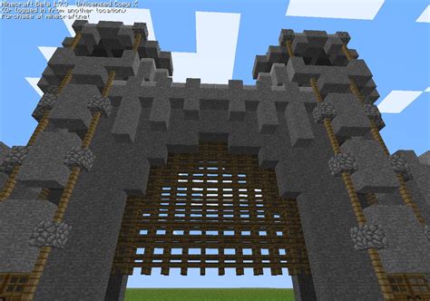 Castle Minecraft Entrance