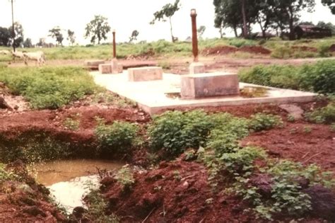 Waste Water Overflowing From A Soak Pit Possibly Due To The Impervious