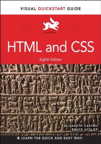 download book [pdf] html and css visual quickstart guide