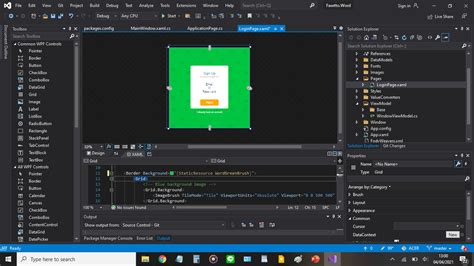 Tugas 4 PBKK Kelas C Creating Login Form Sign Up Screen With WPF And NET Catatan Matkul PBKK