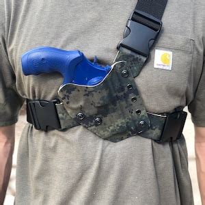 Colt Python Chest Holster 6 Barrel Etsy