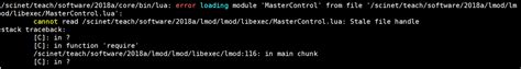 Phy1610 Winter 2023 Error Loading Module Mastercontrol