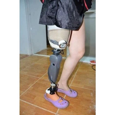 Functional Prosthetic Silicon Microprocessor Knee Joint For