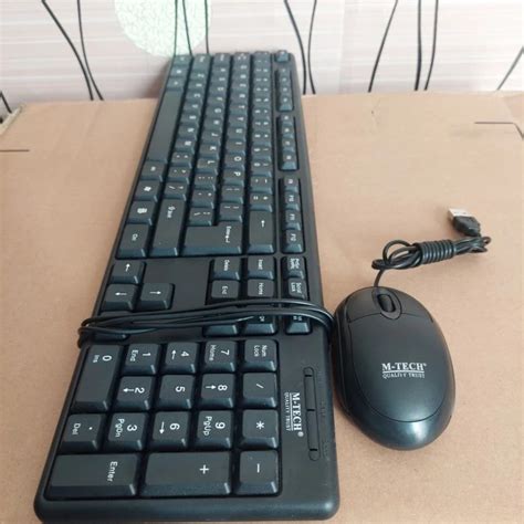 Jual Hari Ini Keyboard Mouse Usb M Tech Bekas Gilaa Shopee Indonesia