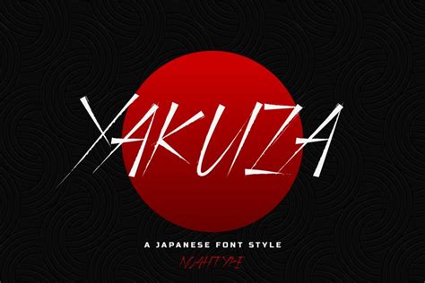 Yakuza Demo Font Fonts