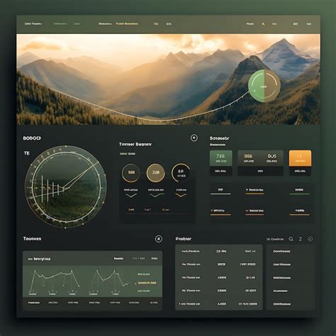 Premium Ai Image Web Dashboard Energy Energy Consumption Dashboard