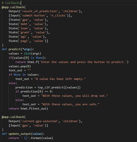 Github Acailuvdropoutpredictionapp A Web Application For Frontier