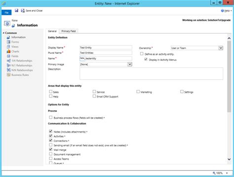 Upgrading Dynamics Crm 2013 Customizations Part 1 Carl De Souza