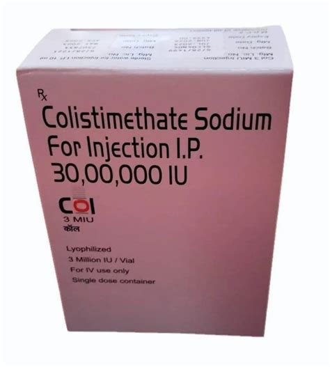Colistimethate Sodium Injection At ₹ 4999 Piece Colistimethate Injection In Indore Id
