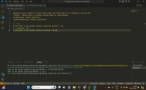 bhanu pratap on linkedin python format method