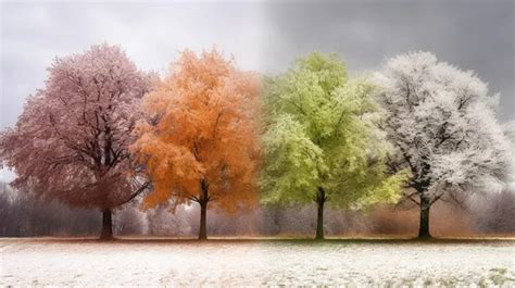 Trees Changing Seasons