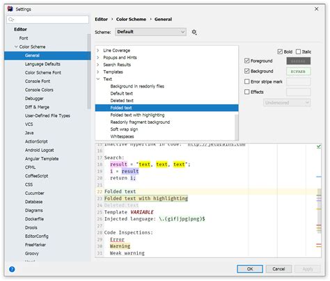 Disable Collapsed Comments Highlight And Preview Intellij Idea Ides