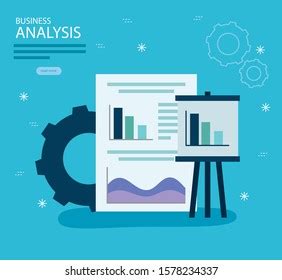 Workflow Design Infographic Data Information Business Stock Vector Royalty Free