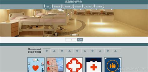 Springboot毕设 高血压分析平台 程序论文 Csdn博客