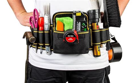 Tool Belt Tool Pouch Heavy Duty Tool Belt With Hammer Loop