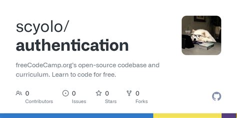 Github Scyoloauthentication S Open Source Codebase