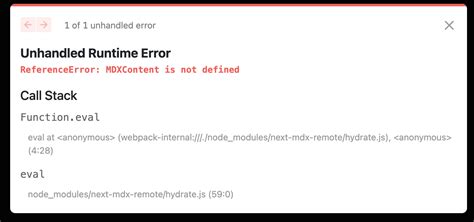 Referenceerror Mdxcontent Is Not Defined · Issue 166 · Hashicorpnext