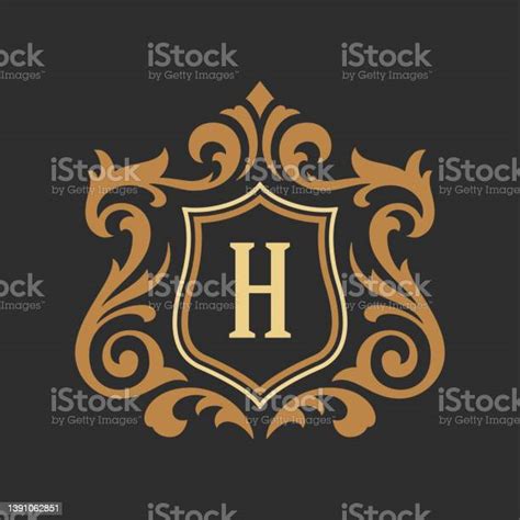 럭셔리 모노그램 로고 템플릿 벡터 오브젝트 로고 타입 또는 배지 디자인 0명에 대한 스톡 벡터 아트 및 기타 이미지 0명 개성 개념 고급 호텔 Istock