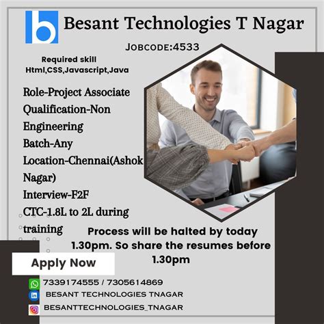 besant technologies t nagar on linkedin besanttechnologiestnagar