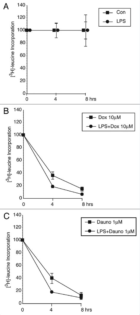 Doxorubicin And Daunorubicin Inhibit Protein Synthesis Unprimed Or Download Scientific Diagram