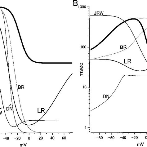 Voltage Dependent Inactivation Properties A Steady State Download Scientific Diagram