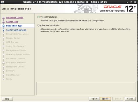 grid installation rac 12c setup step by step on oracle virtual box