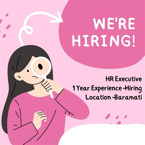 Drishti Chavan On Linkedin 🌟 Now Hiring Hr Executive 🌟 We Are Seeking A Dynamic Hr Executive To