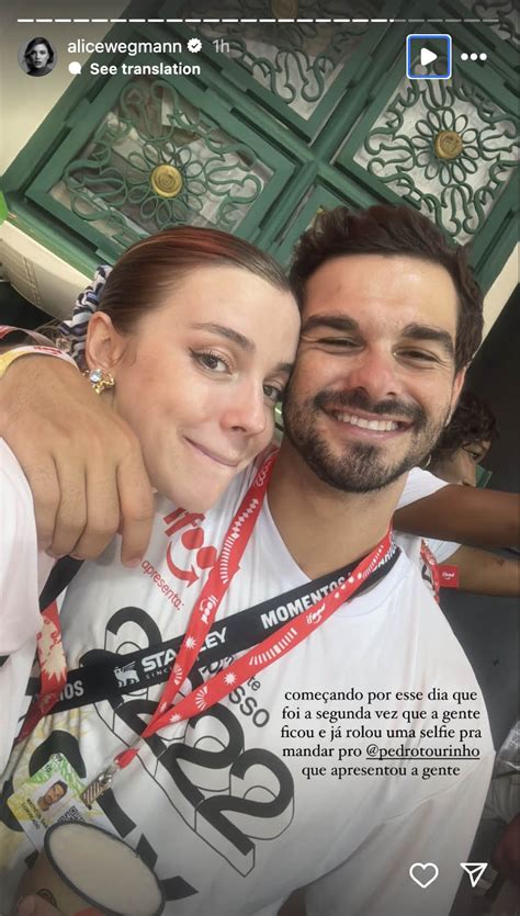 Alice Wegmann Revela Como Conheceu Seu Novo Namorado Caras Brasil