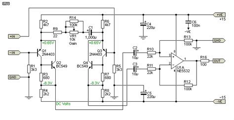 Mic Preamp Schematic