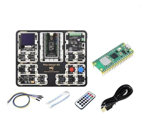 placa de expansão waveshare para raspberry pi pico w sensor