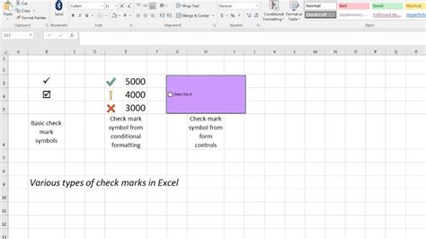 What Is A Check Mark In Excel Everything You Need To Know