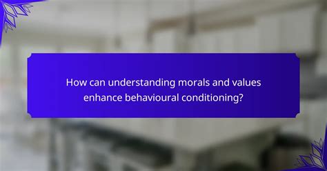 Morals Vs Values Their Impact On Modern Learning And Behavior