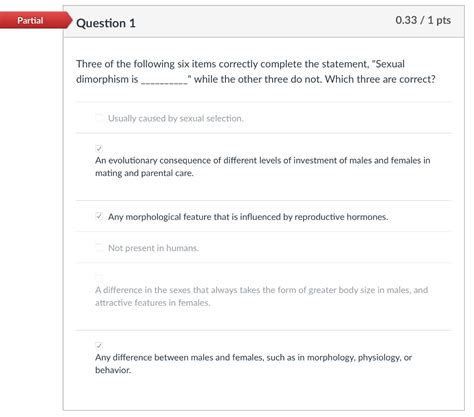 Solved Partial Question Pts Three Of The Following Chegg Com