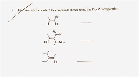 Solved 2 Determine Whether Each Of The Compounds Shown
