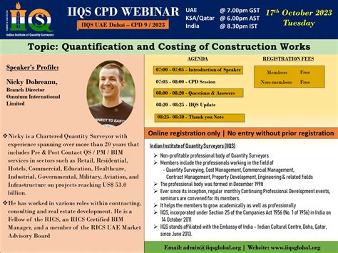 quantification and costing of construction works iiqs global