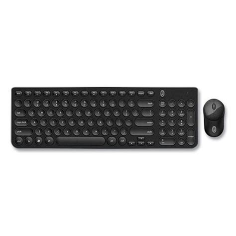 Pro Wireless Keyboard And Optical Mouse Combo 2 4 Ghz Frequency Black
