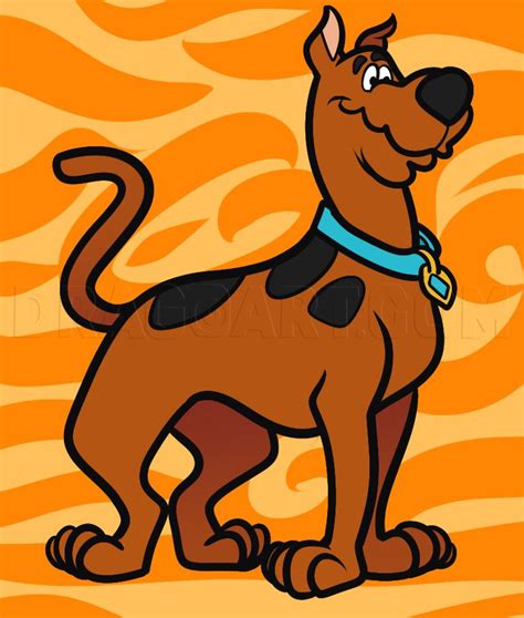 How To Draw Scooby Doo Step By Step Drawing Guide By Dawn Artofit