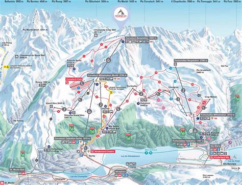 St Moritz Ski Resort Info Guide St Moritz Engadin Switzerland Review