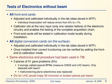 Pre Commissioning Of Critical Beam Instrumentation Systems Ppt Download
