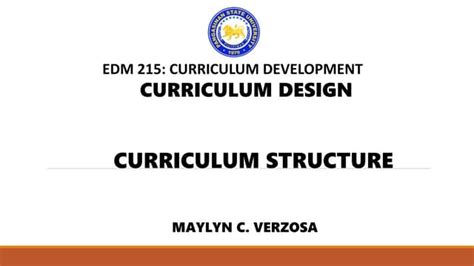 Curriculum Structurepptx