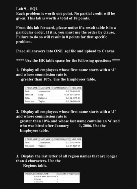 Solved 8 Using A Natural Join Join The Tables Regions And