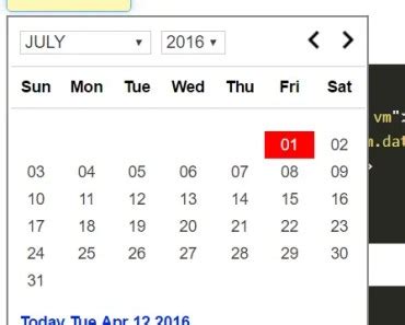 SM Date, Time and Range Picker For Angular | Angular Script